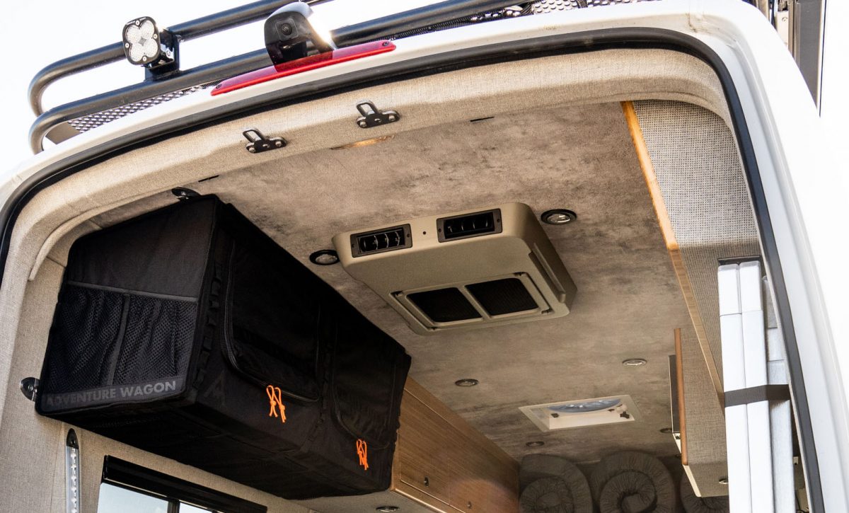 Camper van cooling systems - El Kapitan Van Conversions