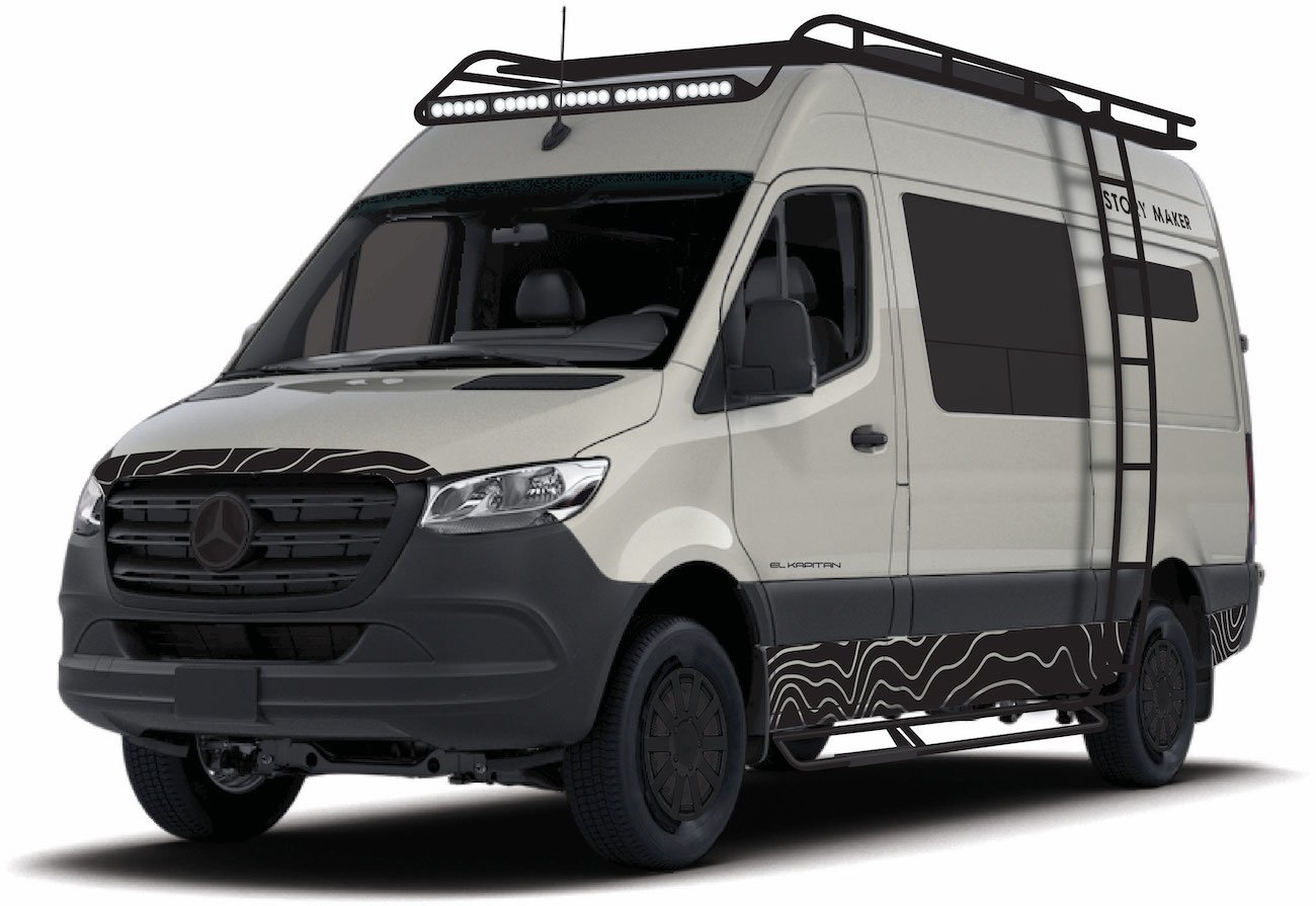 Stone Grey Sprinter 144 - El Kapitan Van Conversions