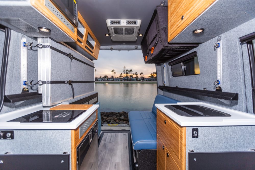 Blue Grey Sprinter 144 - El Kapitan Van Conversions