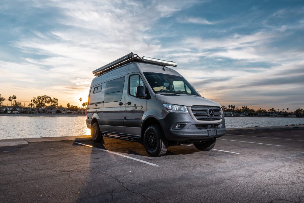Stone Grey Sprinter 144 - El Kapitan Van Conversions